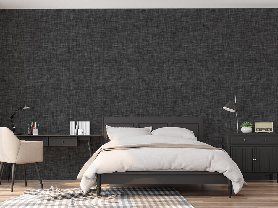 Fabric Effect Wallpaper | Peel & Paper