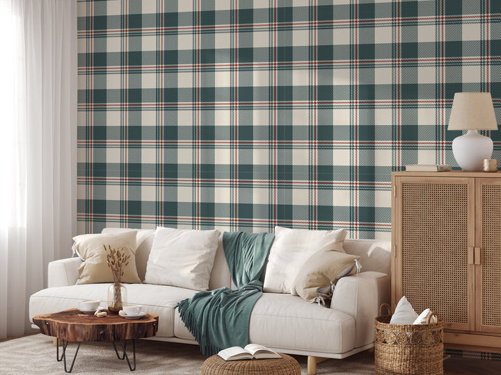 Fabric Effect Wallpaper | Peel & Paper