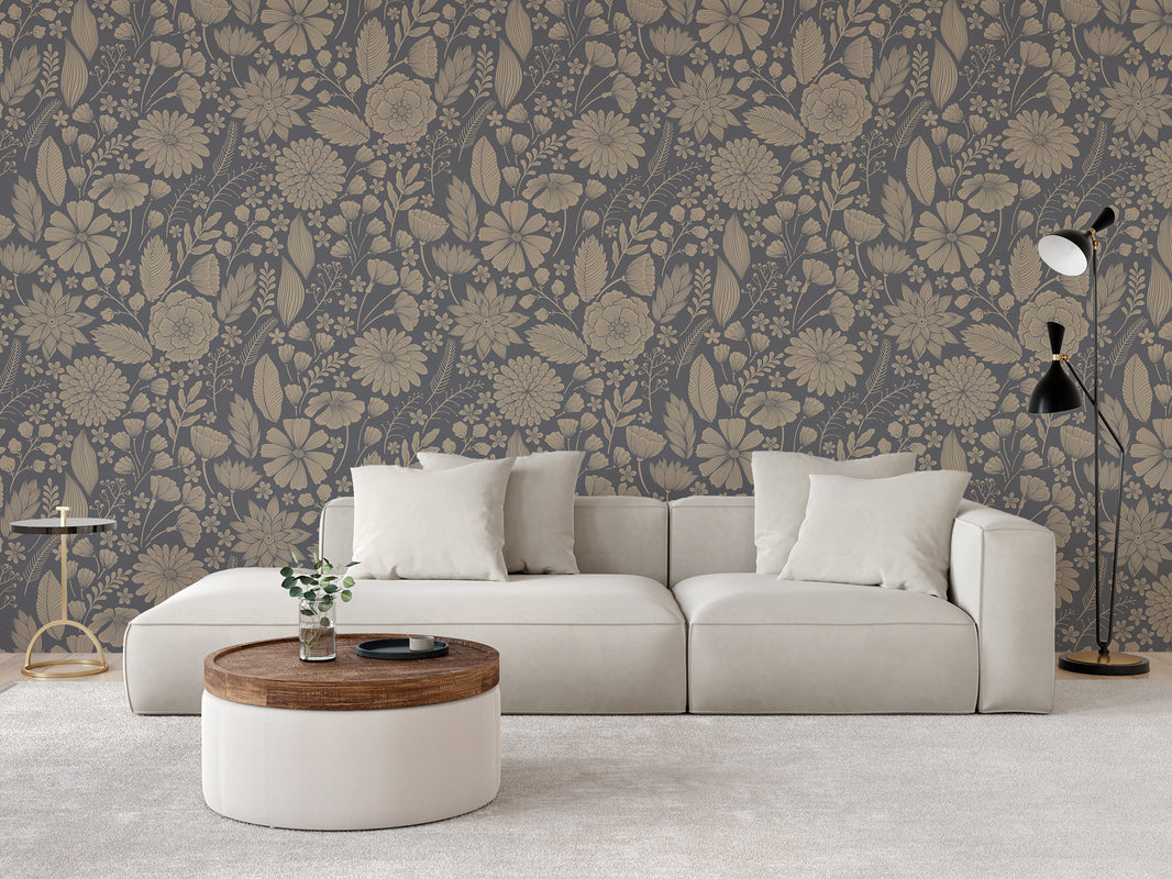 Botanical Peel & Stick Removable Wallpaper | Peel&Stick – Peel & Paper