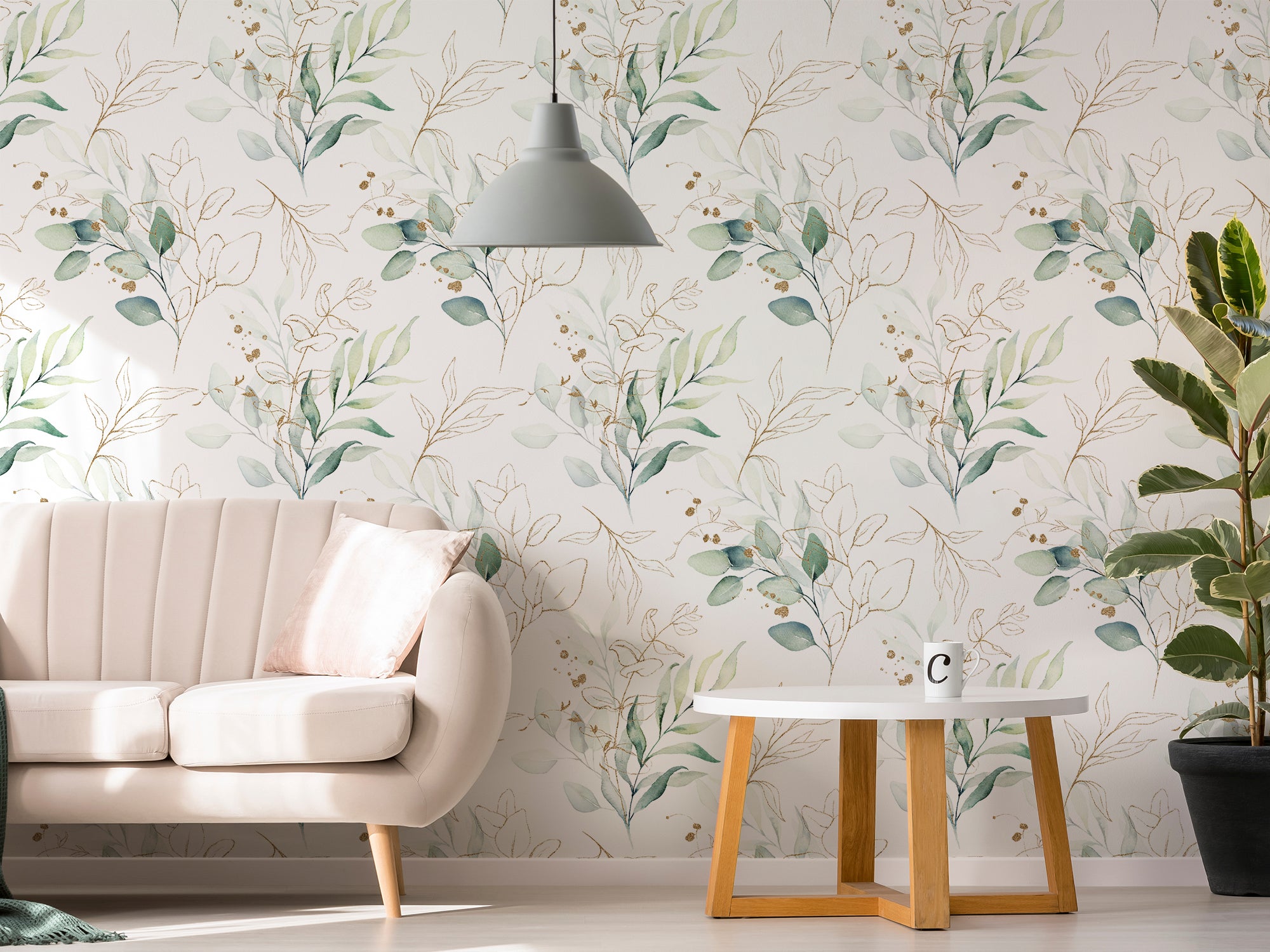 Green Peel & Stick Removable Wallpaper | Peel&Stick – Peel & Paper